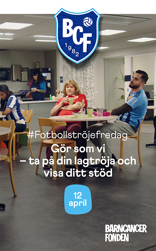Delningsmaterial Fotbollströjefredag | Barncancerfonden